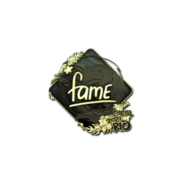 Mercado de la comunidad de Steam :: Anuncios para Sticker | fame (Gold ...