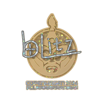 ตลาดชุมชน Steam :: รายการสำหรับ Sticker | bLitz (Glitter) | Copenhagen 2024