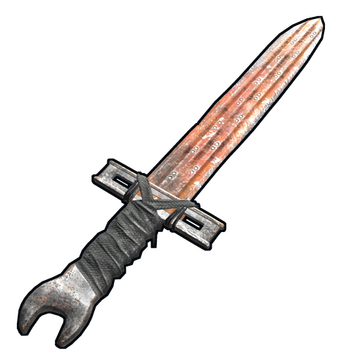 Sheet Metal Sword - 2549888189 - Rust Skin Market