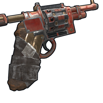 Firefighter Revolver - 2331319342 - Rust Skin Market
