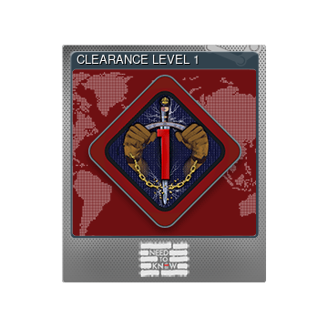 Steam Community Market :: Listings for 490930-CLEARANCE LEVEL 1 (Foil)