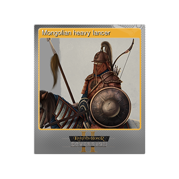 Steam Community Market :: Listings for 736820-Mongolian heavy lancer (Foil)