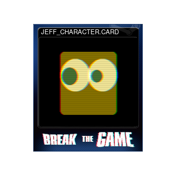 Steam Community Market :: Listings for 739540-JEFF_CHARACTER.CARD