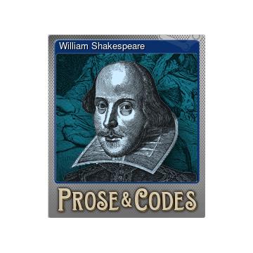 Steam Community Market :: Listings for 1718910-William Shakespeare (Foil)