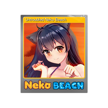Steam Community Market :: Listings for 1630650-Untroubled Neko Beach (Foil)