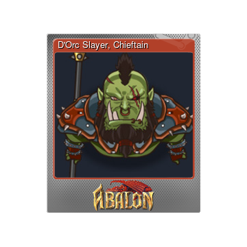 Steam Community Market :: Listings for 1681840-D'Orc Slayer, Chieftain (Foil)