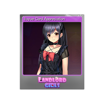 Steam Community Market :: Listings for 1138080-liuyue Card Appreciation ...