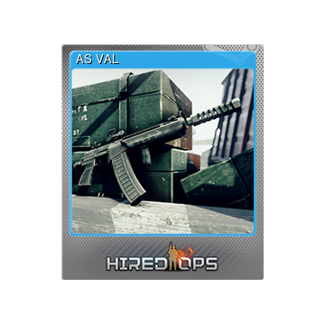 Steam Community Market :: Listings for 374280-AS VAL (Foil)