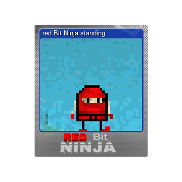 Steam Community Market :: Listings for 364900-red Bit Ninja standing (Foil)