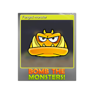 Steam Community Market :: Listings for 355020-Fanged monster (Foil)