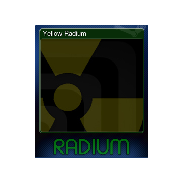 Steam Community Market :: Listings for 355410-Yellow Radium