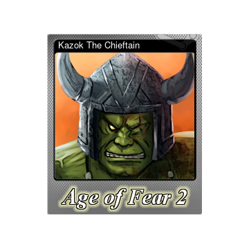 Steam Community Market :: Listings for 341150-Kazok The Chieftain (Foil)