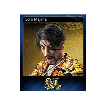 Steam Community Market :: Listings for 3061810-Goro Majima (Trading Card)