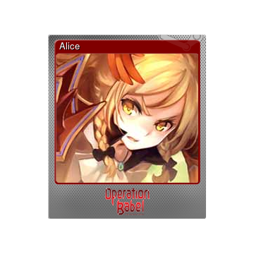 Steam Community Market :: Listings for 548810-Alice (Foil)