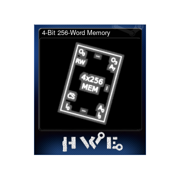 Steam Community Market :: Listings for 525610-4-Bit 256-Word Memory