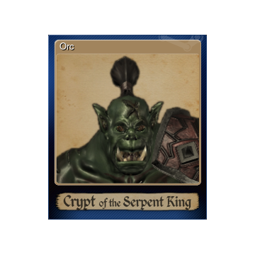 Steam Community Market :: Listings for 528730-Orc (Trading Card)