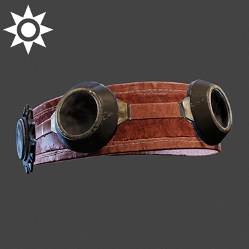 Steam Community Market :: Listings for Steampunk | Leather Goggles | Chrome