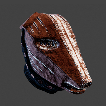 Steam Community Market :: Listings for Loco Tribe Mask | Beast | Dark