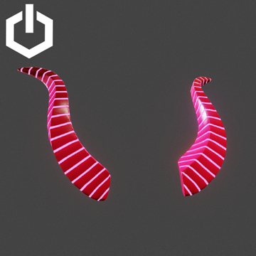 Steam Community Market :: Listings for Cyber Rave | Horns | Red